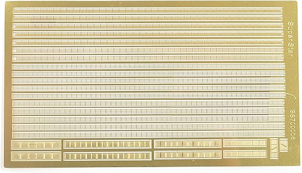 Amazon.com: 1/700 Scale US Navy Ship Railings Etched Alloy Parts for ...