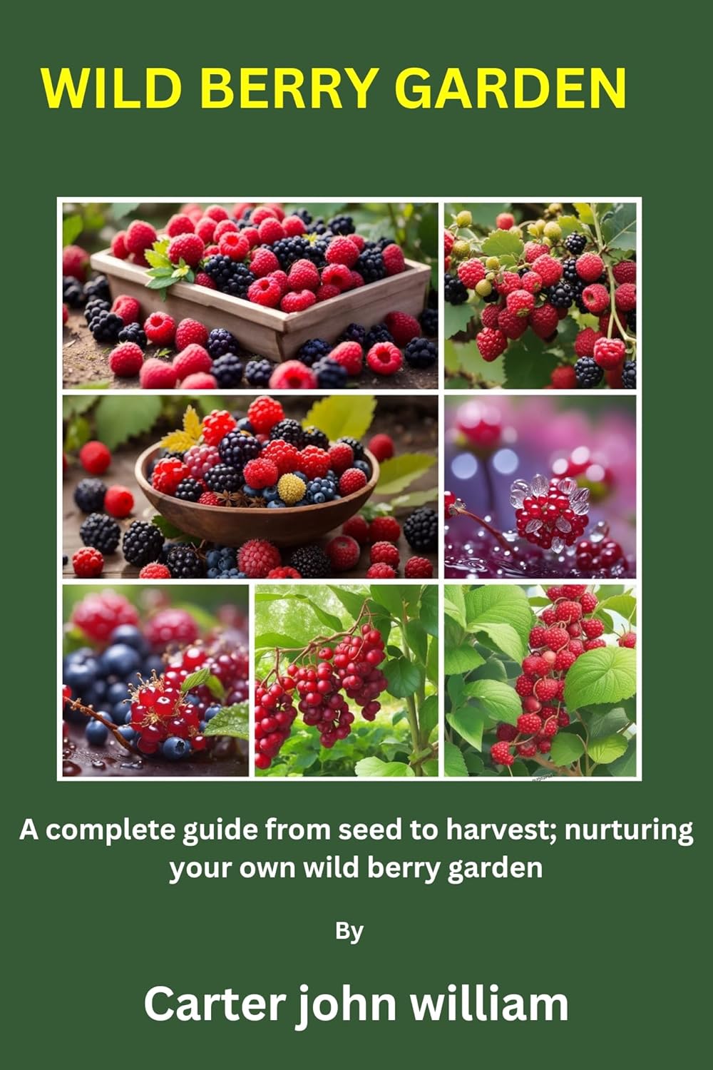 WILD BERRY GARDEN : A complete guide from seed to harvest; nurturing ...