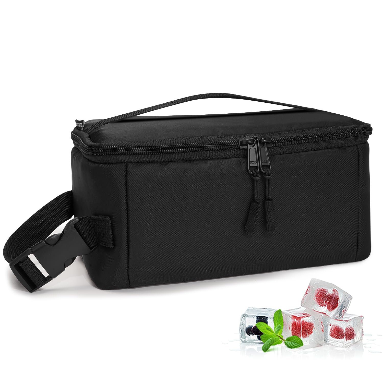 Amazon.com: Cerbonny Small Lunch Bag,Small Cooler Bag,Freezable Snack ...