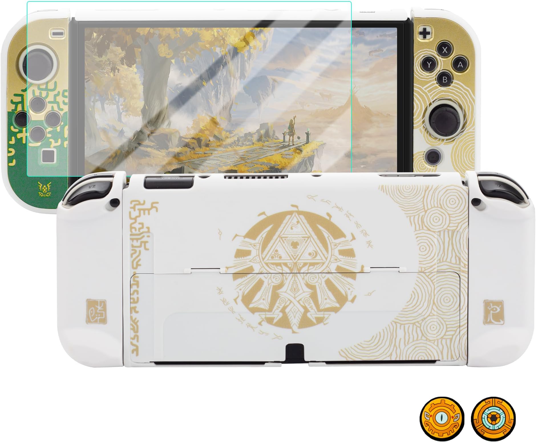 Amazon.com: RHOTALL Soft TPU Clear Shell Compatible with Nintendo ...