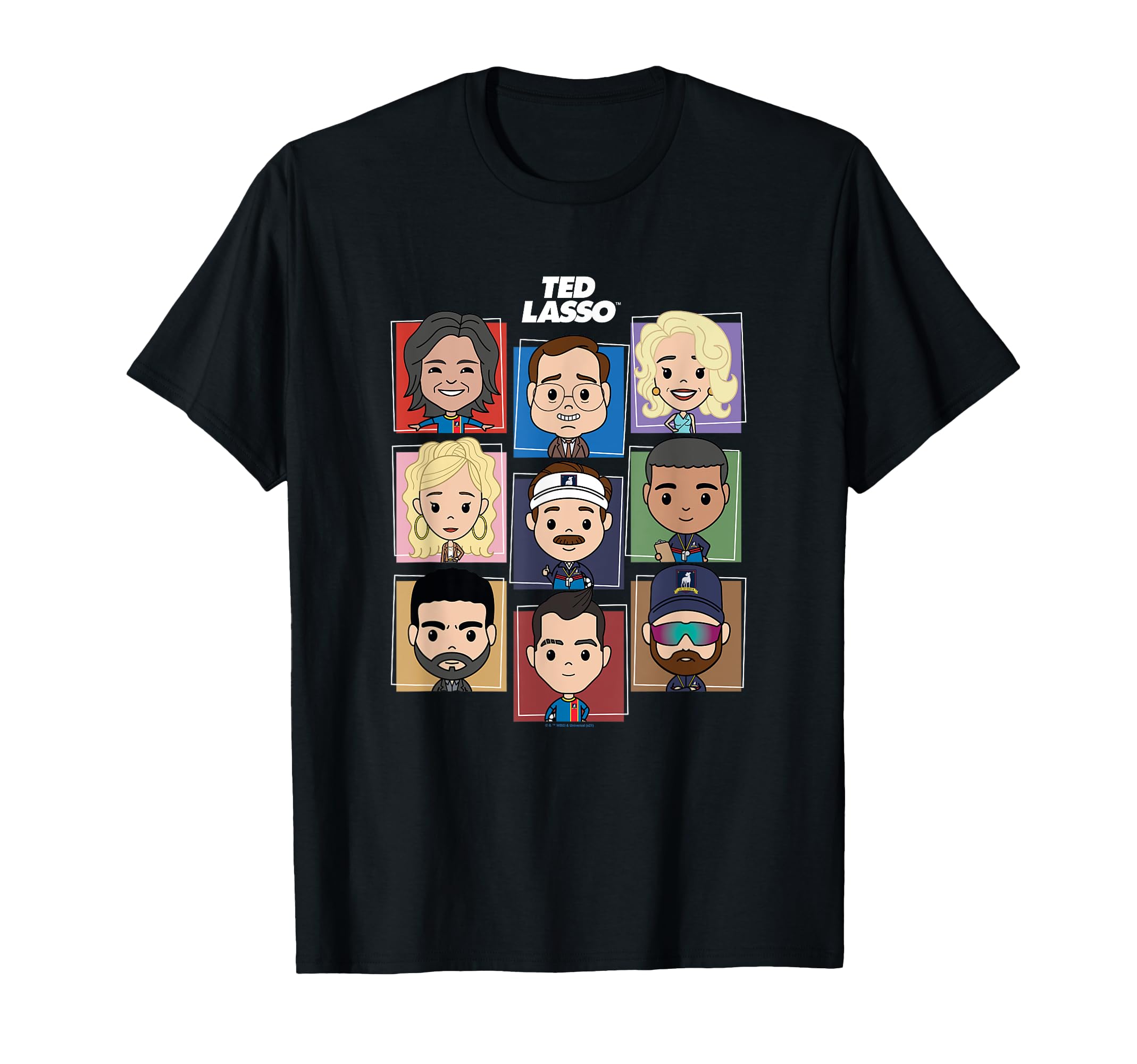 Amazon.com: Ted Lasso Chibi Character Color Pop Box Up Portraits T ...