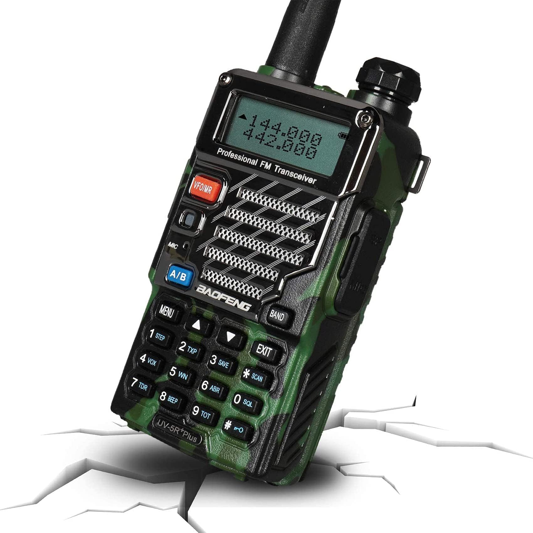 Amazon.com: Baofeng UV-6R Ham Radio Handheld Two Way Radio 5W Portable ...