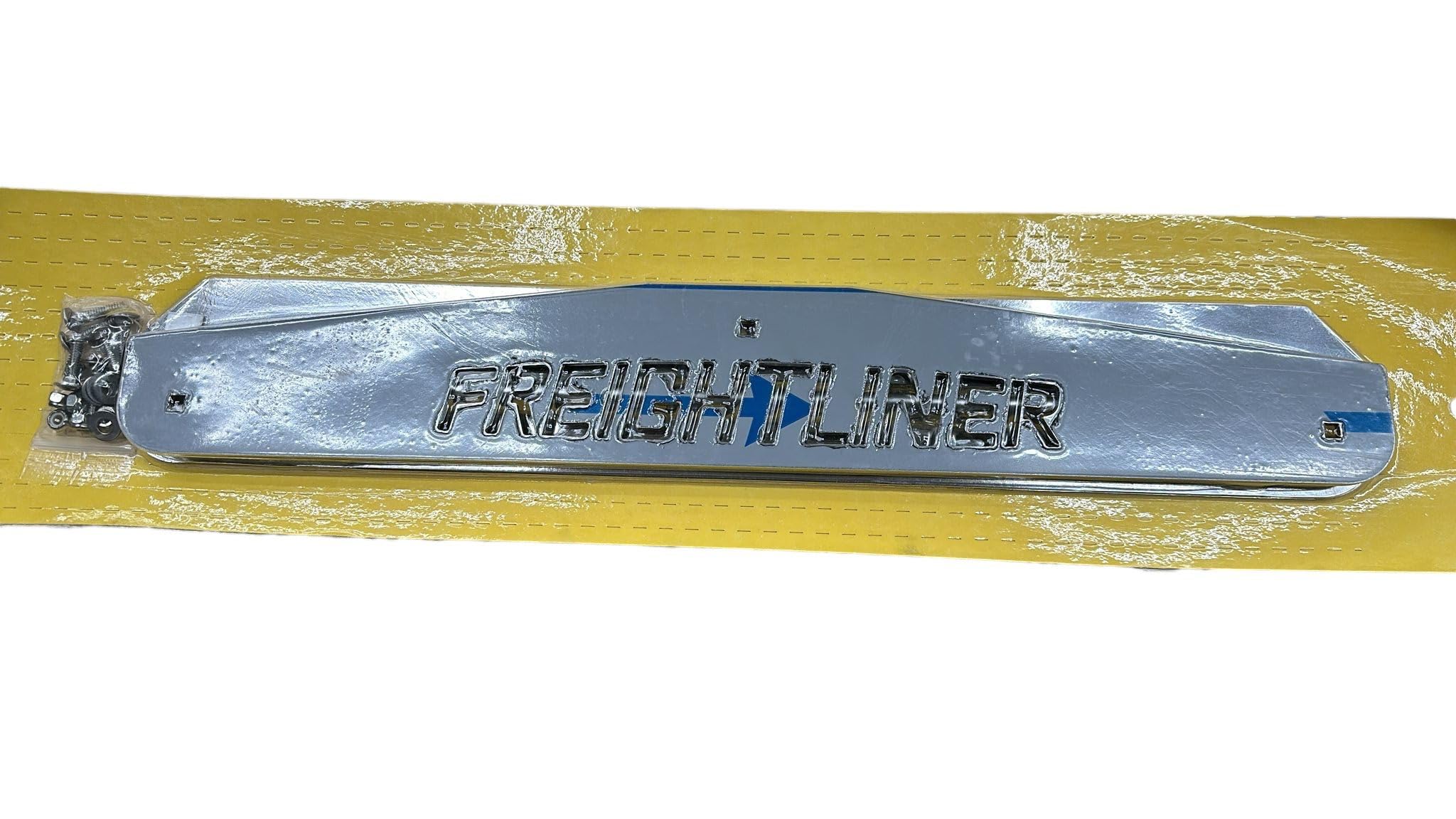 Amazon.com: Semi Truck Freightliner Mudflap Bottom Plates (1Pair ...