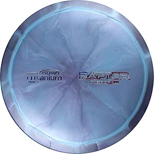 Amazon.com : Discraft Swirl TI Raptor 170-172 Gram Driver Disc Golf ...