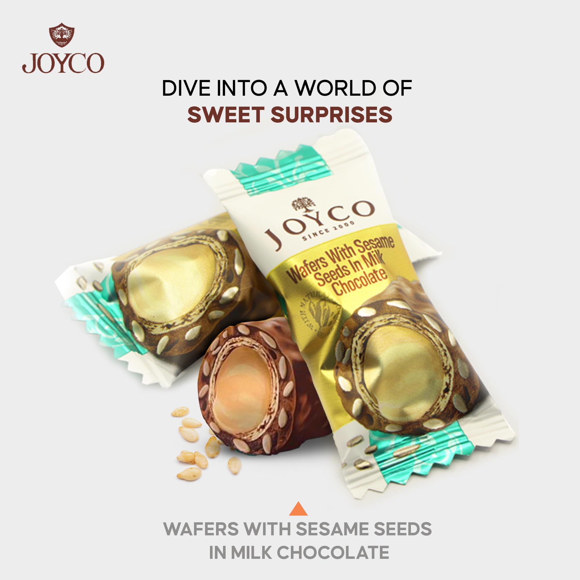 Snapklik.com : JOYCO Milk Chocolate Wafers