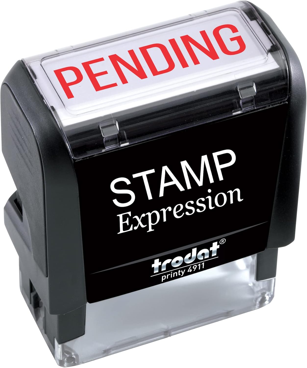 Amazon.com : StampExpression - Pending Office Self Inking Rubber Stamp ...