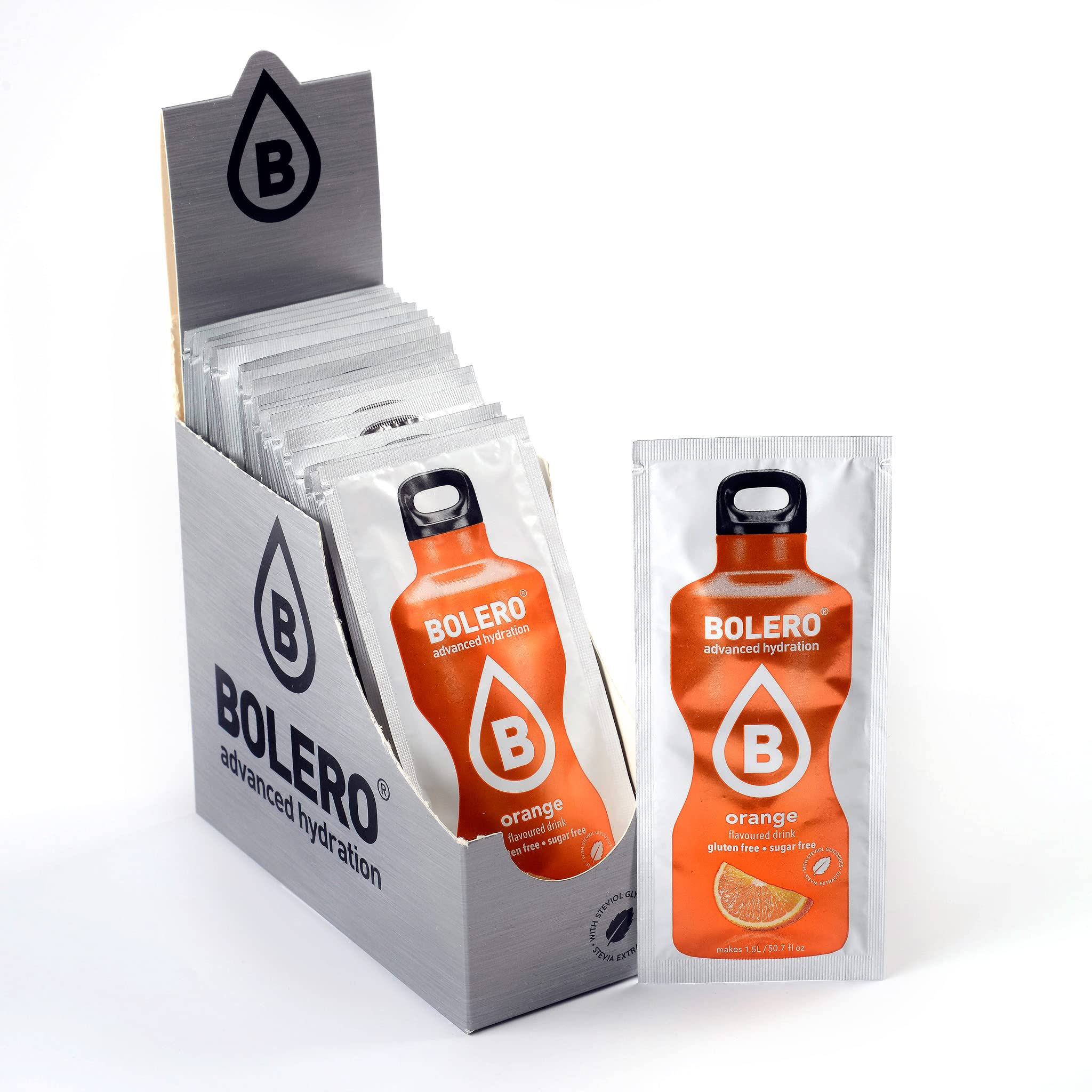 Bolero Classic Powder Sachet, 9 g, Orange, 24-Count : Amazon.co.uk: Grocery