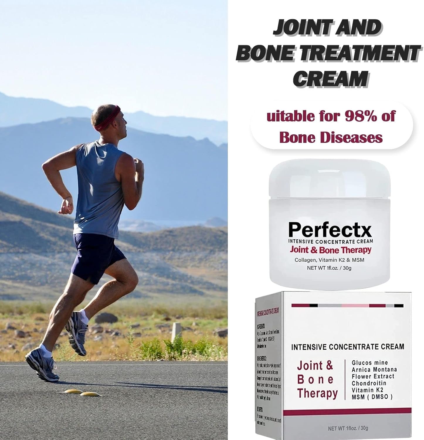 Perfectx – Crema de terapia articular y ósea, perfecta terapia de ...