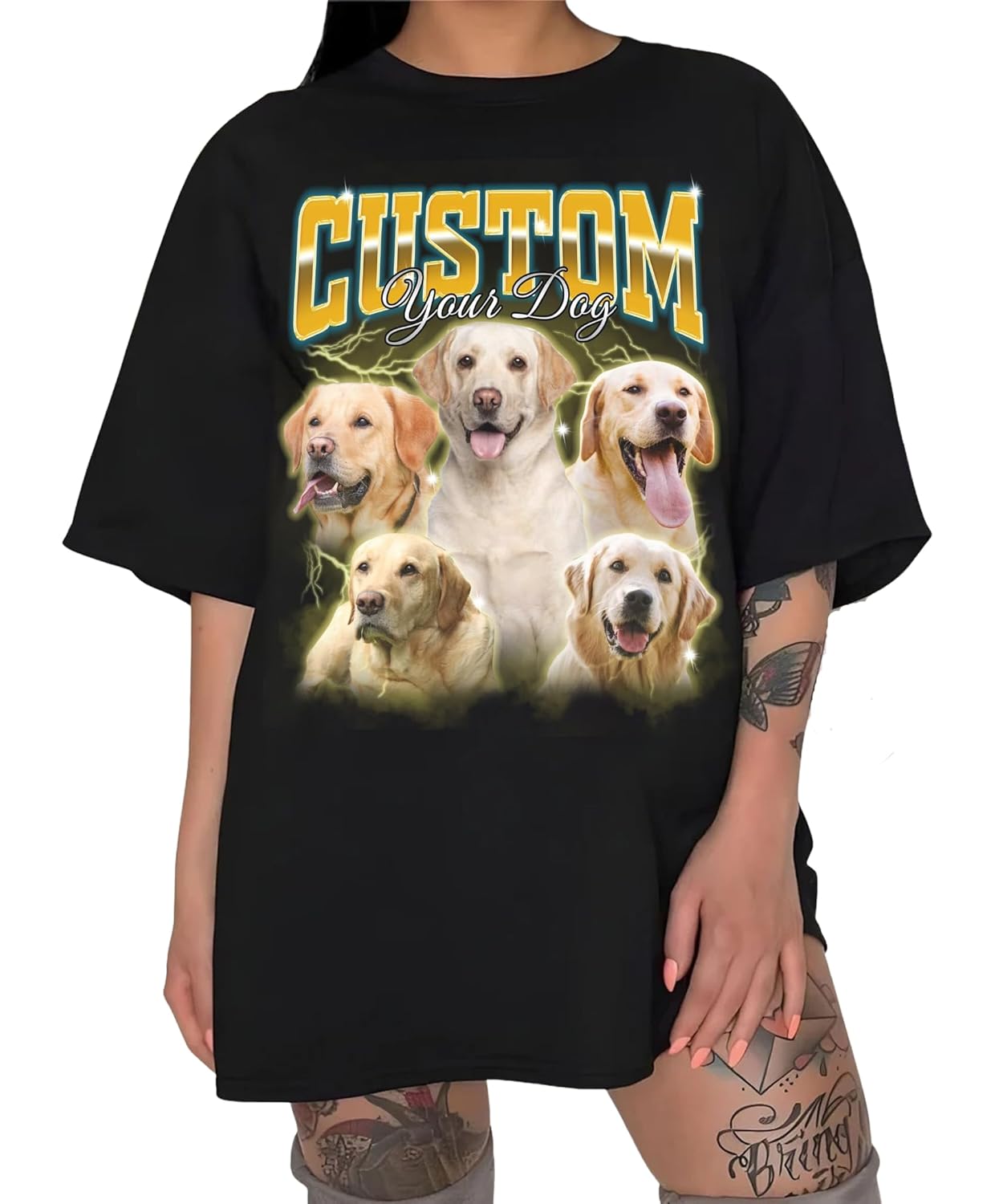 Amazon.com: Custom Your Own Dog Bootleg Shirts, Custom Bootleg Rap Tee ...