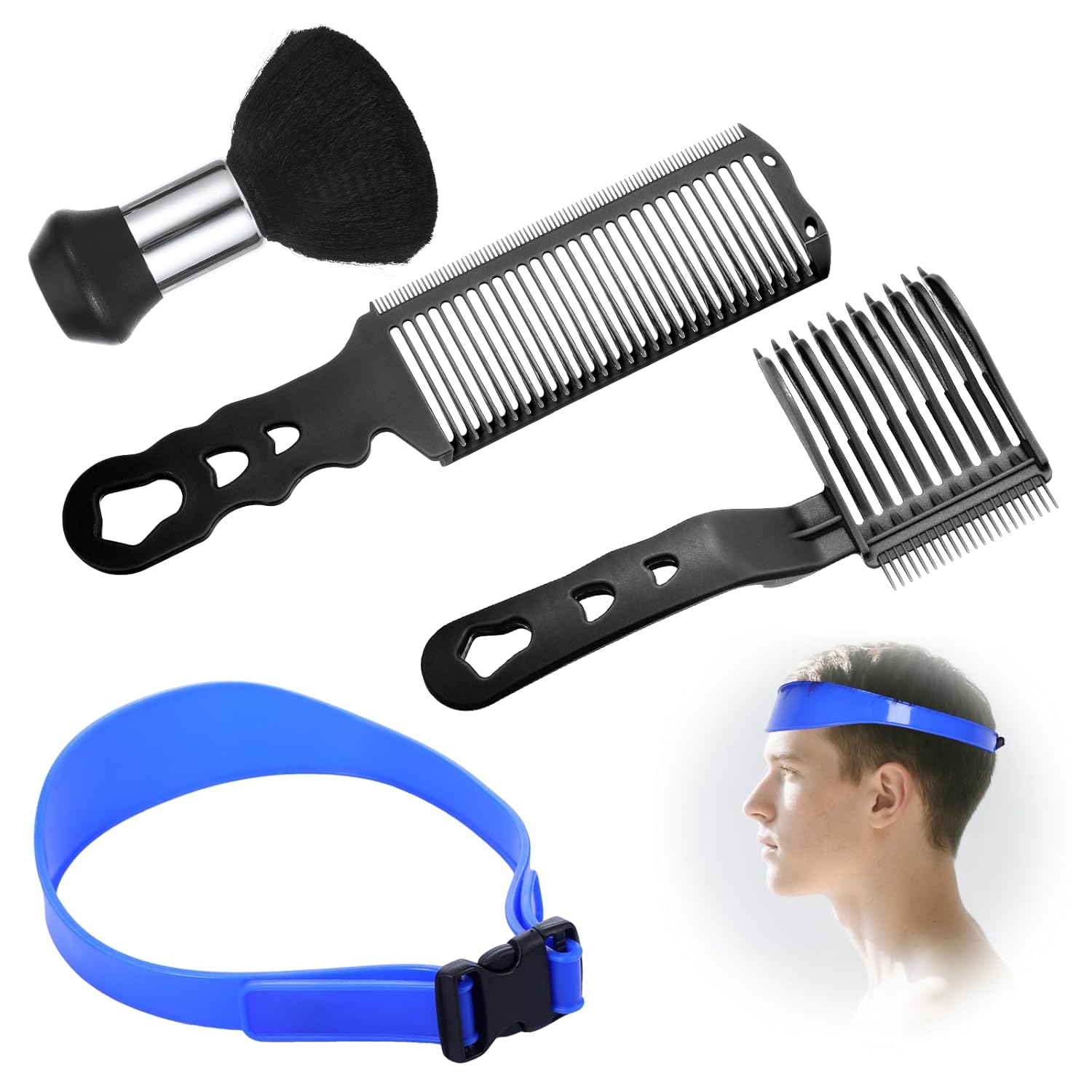 Amazon.com: Fade Comb Haircut Guide Set, Fade Hair Trimming Comb for ...