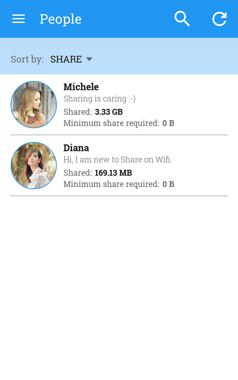ShareOnWifi: P2P file sharing - App on Amazon Appstore