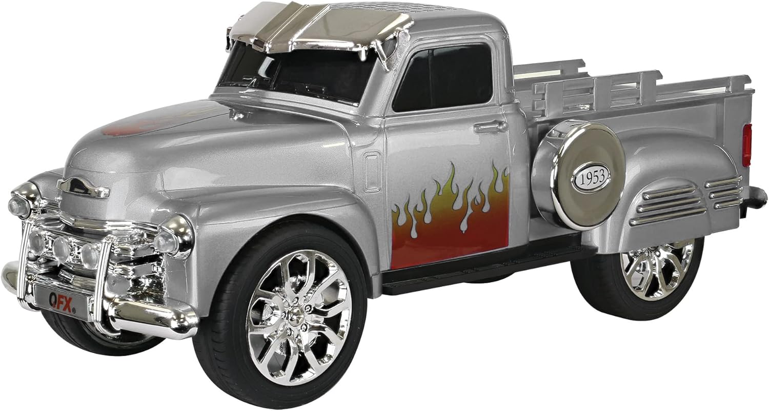 Amazon.com: QFX Bluetooth 1953 Hot Rod Pickup Truck Replica Speaker, 3 ...