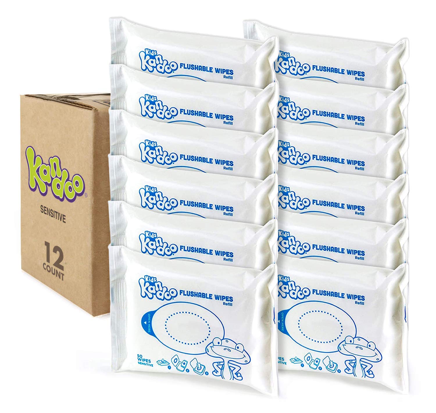 Amazon.com: Kandoo Flushable Wipes for Baby and Kids by Kandoo ...