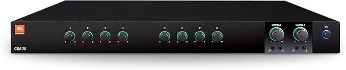 Amazon.com: JBL Professional CSM-28 Commercial Series 8-input, 2-output ...