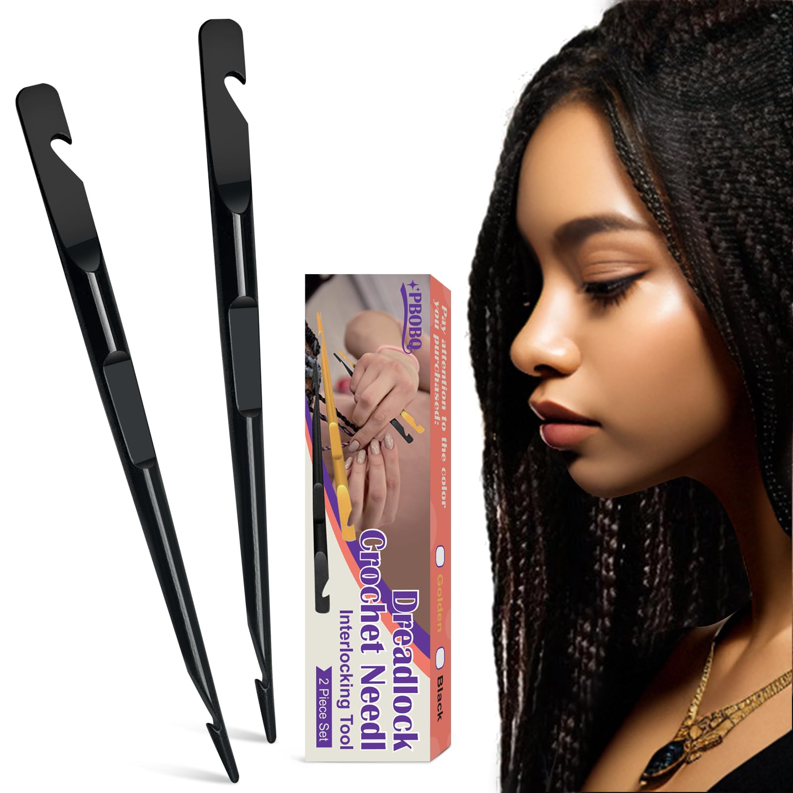 Amazon.com: Dreadlock Retightening Tool, Interlocking Crochet Needle ...