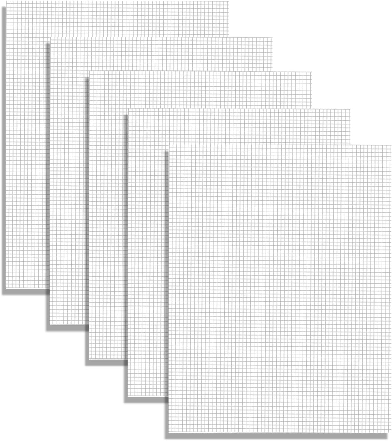 5Pcs Cross Stitch Plastic Mesh, Flexible Mesh Sheets for Crafts ...