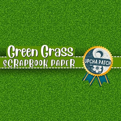 Green Grass Scrapbook Paper: Double-Sided Decorative Craft Papers For ...