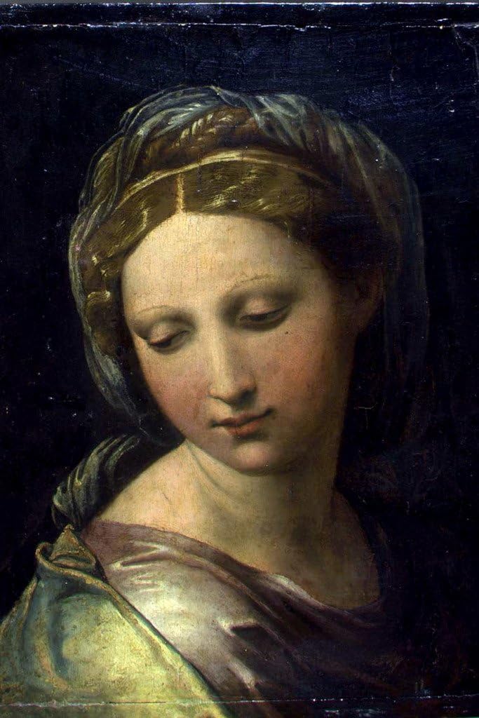 Amazon.com: Raphael Portrait of a Woman Fine Art Realism Romantic ...