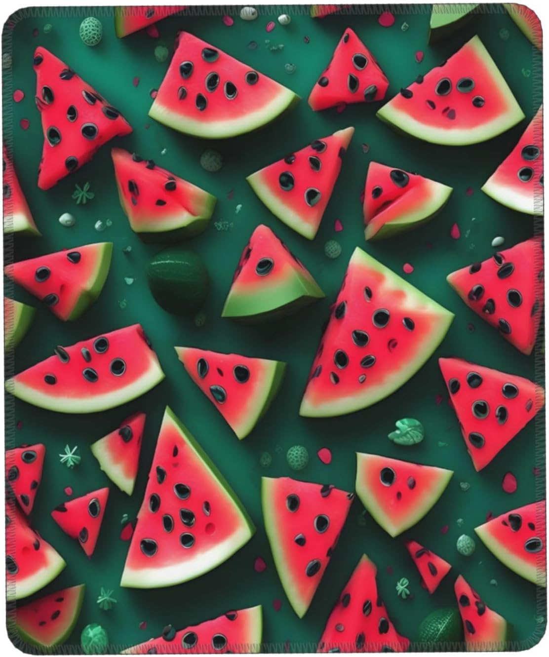 Amazon.com: Dream Watermelon Square Waterproof Non-Slip Rubber Base ...