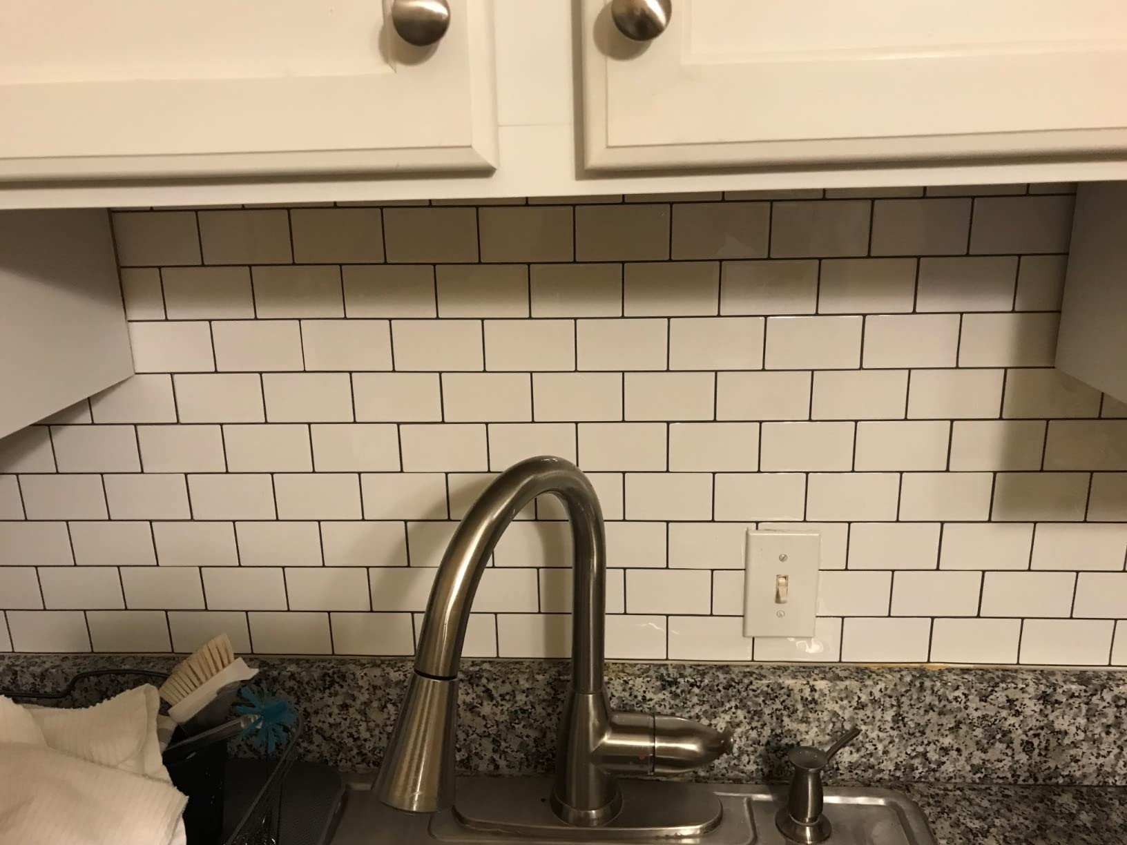 $6/mo - Finance STICKGOO 5-Sheet Subway Tiles Self Adhesive Kitchen ...