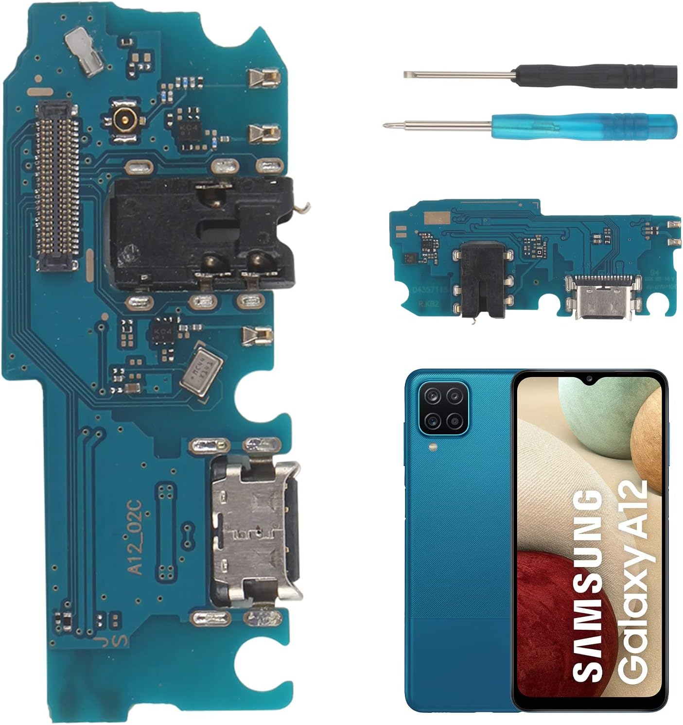 Amazon.com: YHX-US Charging Port Replacement for A12 SM-A125 SM-A125U ...