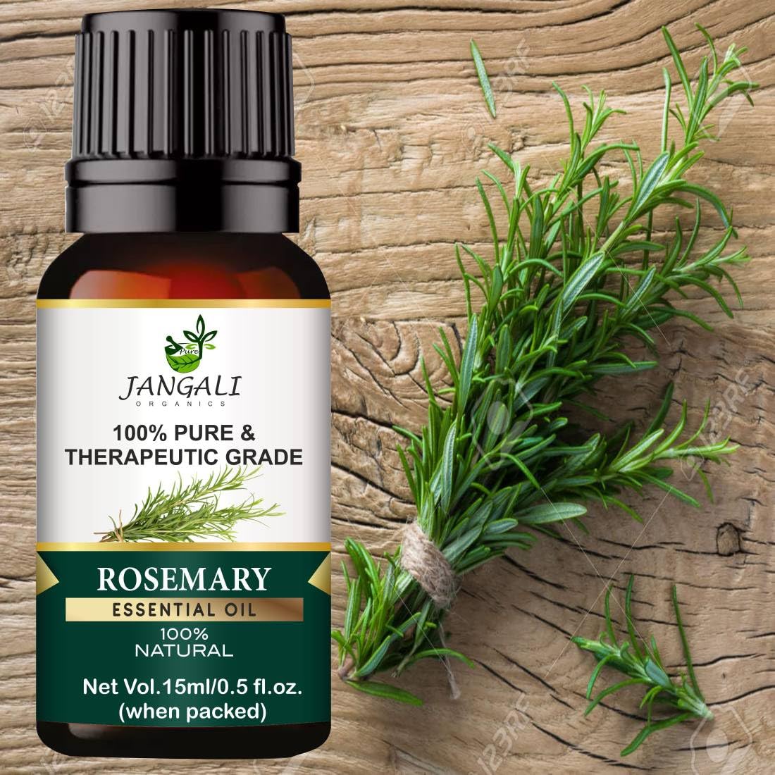 Buy Pure Jangali Organics Rosemary Essential Oil 100% Pure & Natural ...