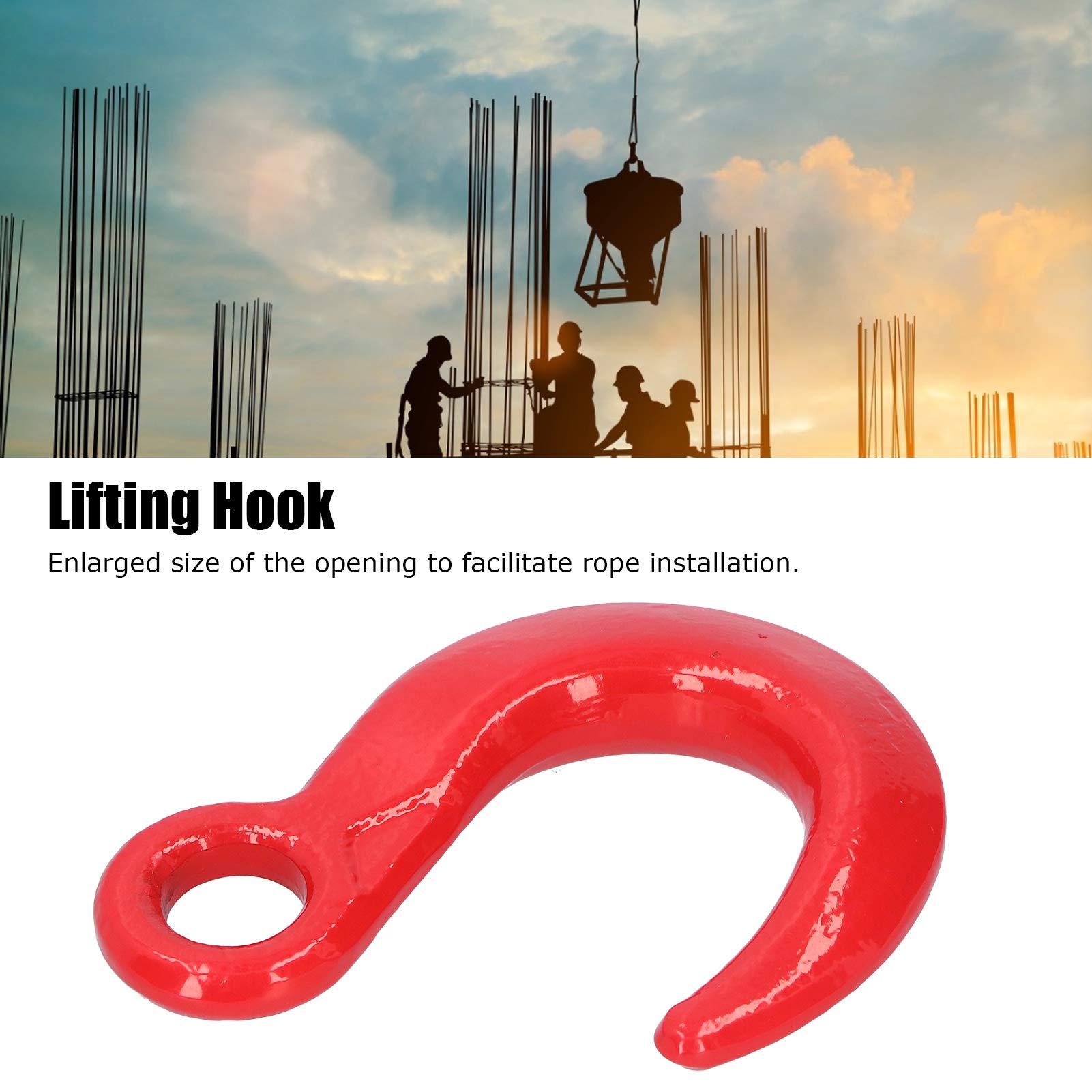 Snapklik.com : Liftg 14103 6500lb Lifting Hook Large Opening Alloy ...