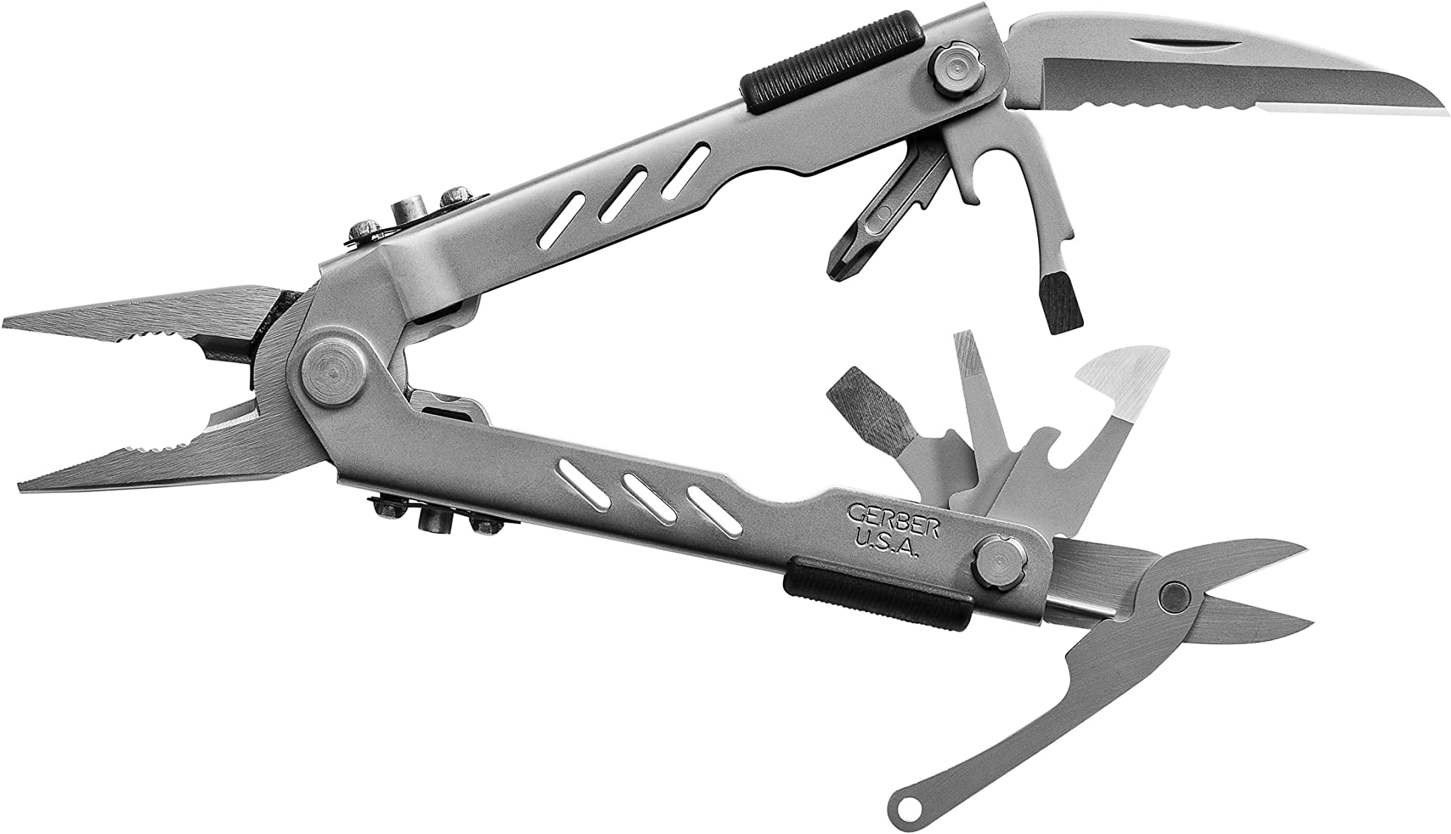 Gerber Gear MP600 14-in-1 Multi Tool - Knife, Pliers, Wire Crimper ...