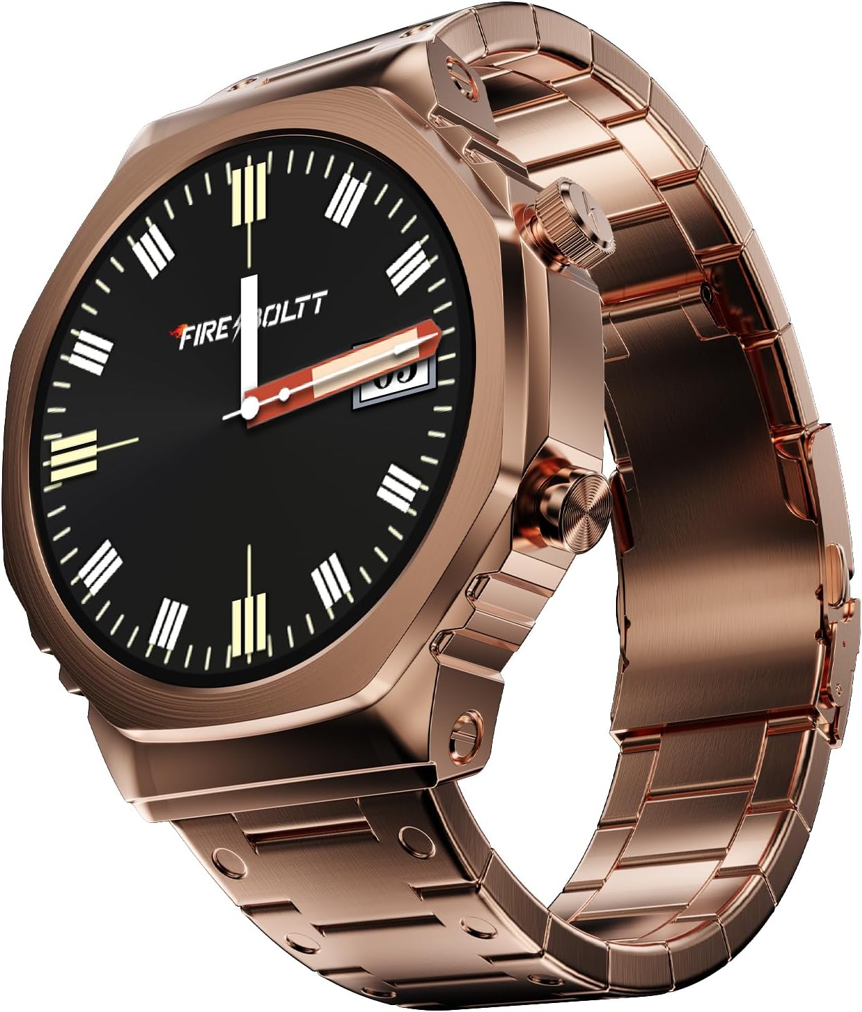 Fire-Boltt Onyx- 36.3mm AMOLED Always On Display Smart Watch, 466 * 466 ...