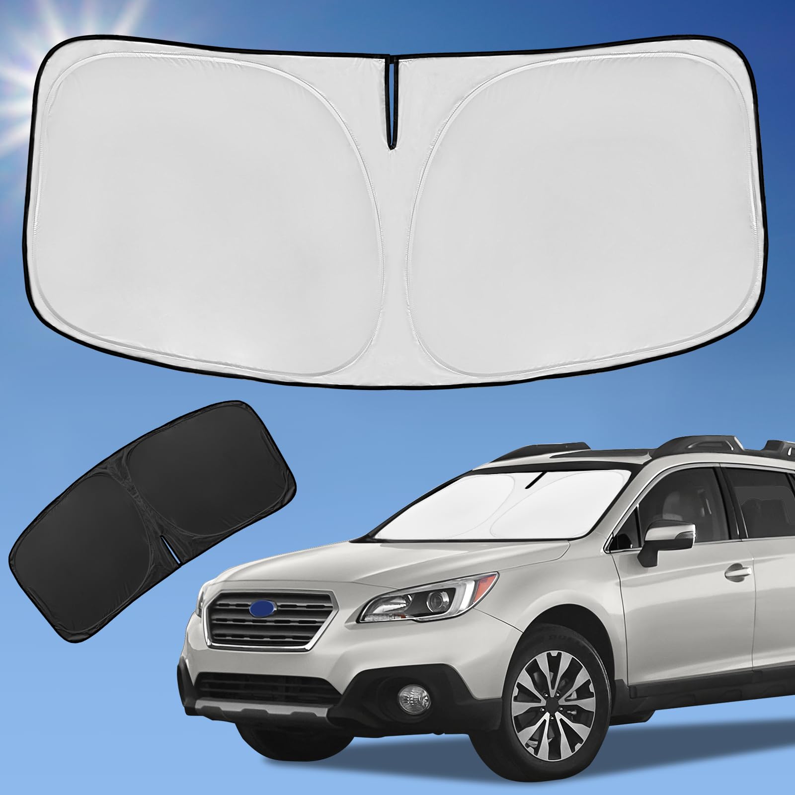 Amazon.com: Sun Shade Sunshade for Subaru Outback Windshield Cover, 4 ...