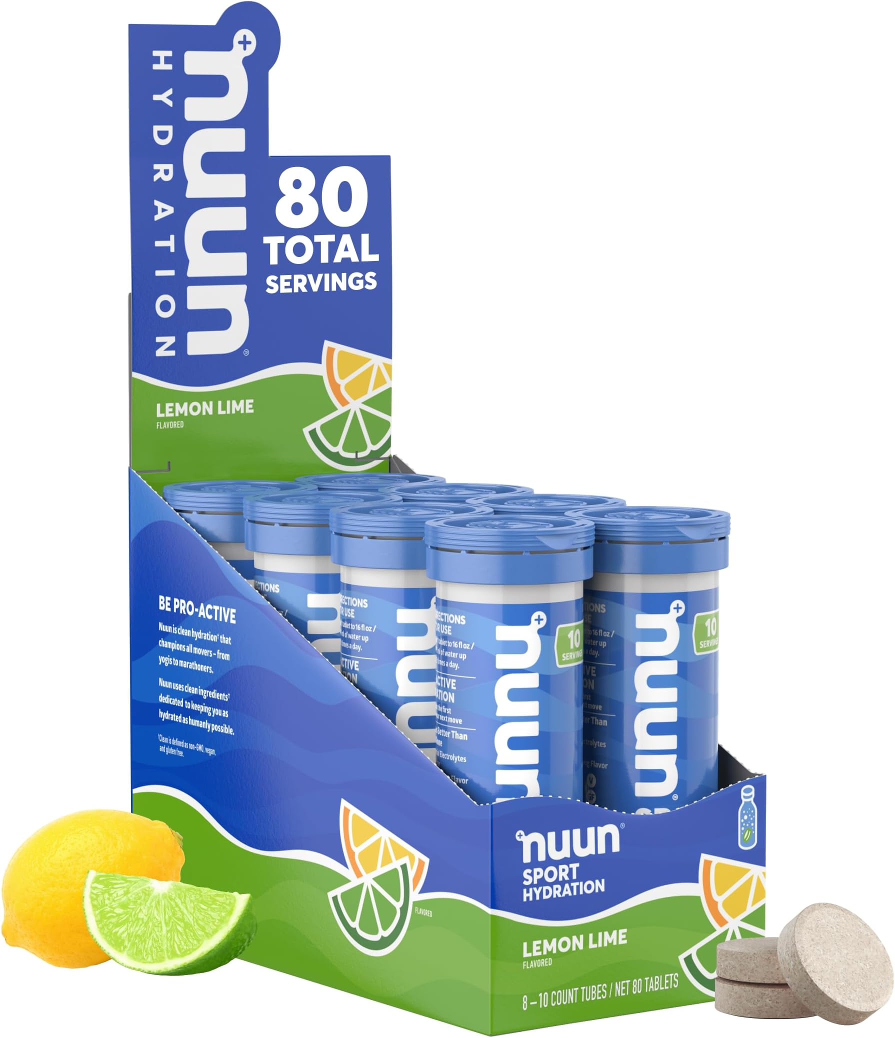 Amazon.com: Nuun Sport Electrolyte Tablets for Proactive Hydration ...