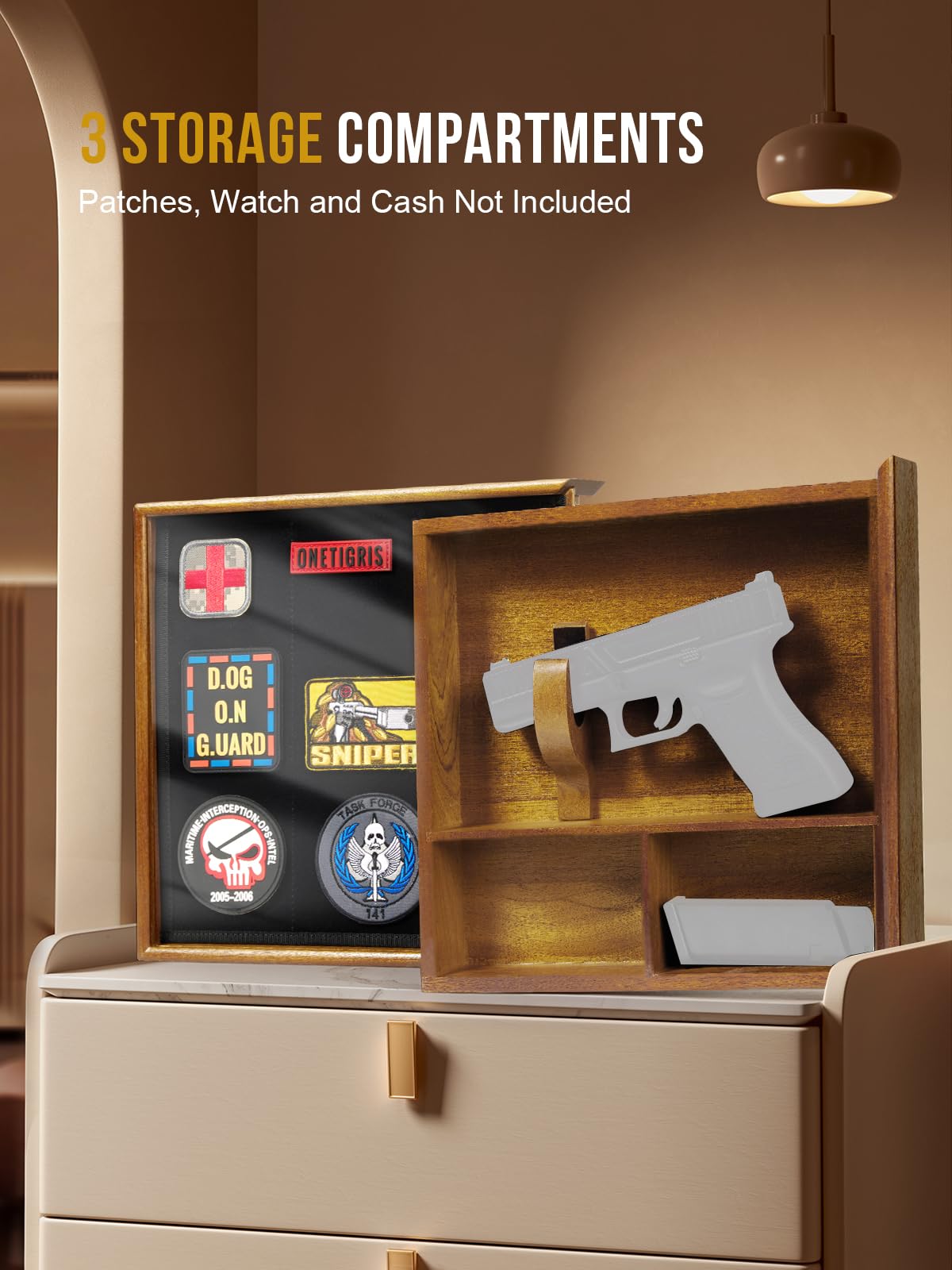 Snapklik.com : OneTigris Concealment Shelf, Hidden Shelf Concealment ...