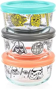 Pyrex® 1-cup Decorated Storage 6-pc Set: Star Wars™ : Amazon.ca