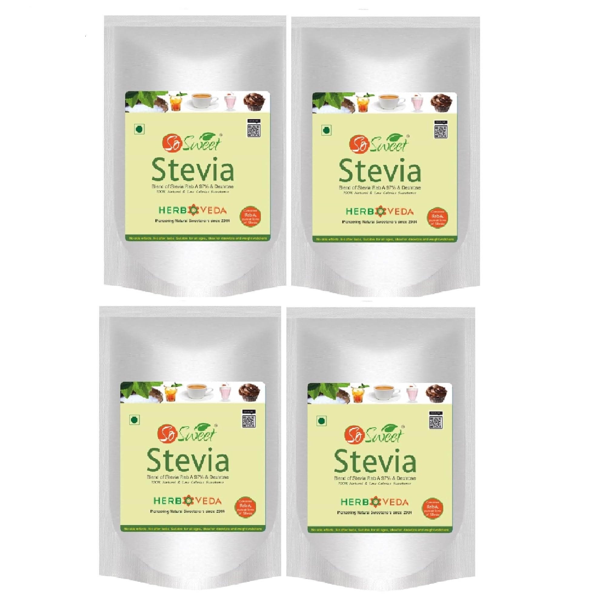 So Sweet Stevia Powder 100% Natural Low Calories Sugar Free Sweetener ...