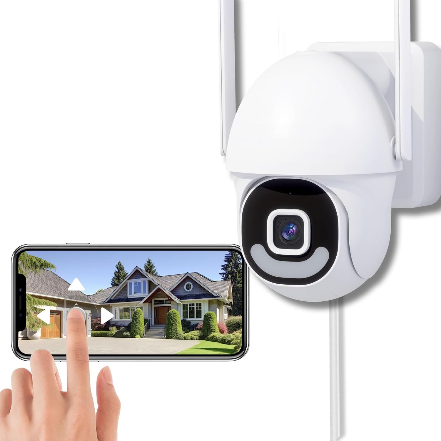 Amazon.com : WEBCATLY 2K HD Weatherproof 5Gh/2.4G Dual Band Wireless ...