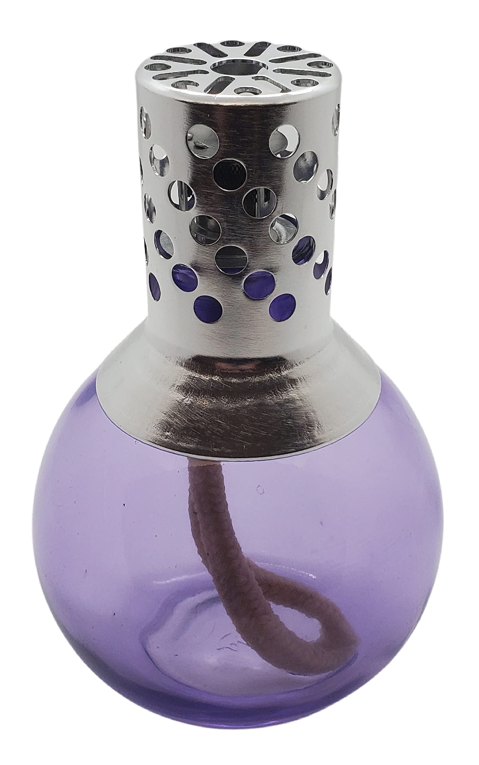 Amazon.com: Lavender Purple Glass Home Fragrance Catalytic Lamp ...