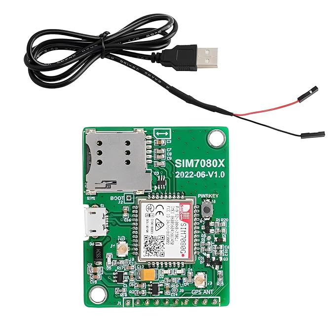 Geekstory SIM7000A Board GSM Module NB IOT eMTC LTE-CAT-M1 FDD-LTE B2/4 ...