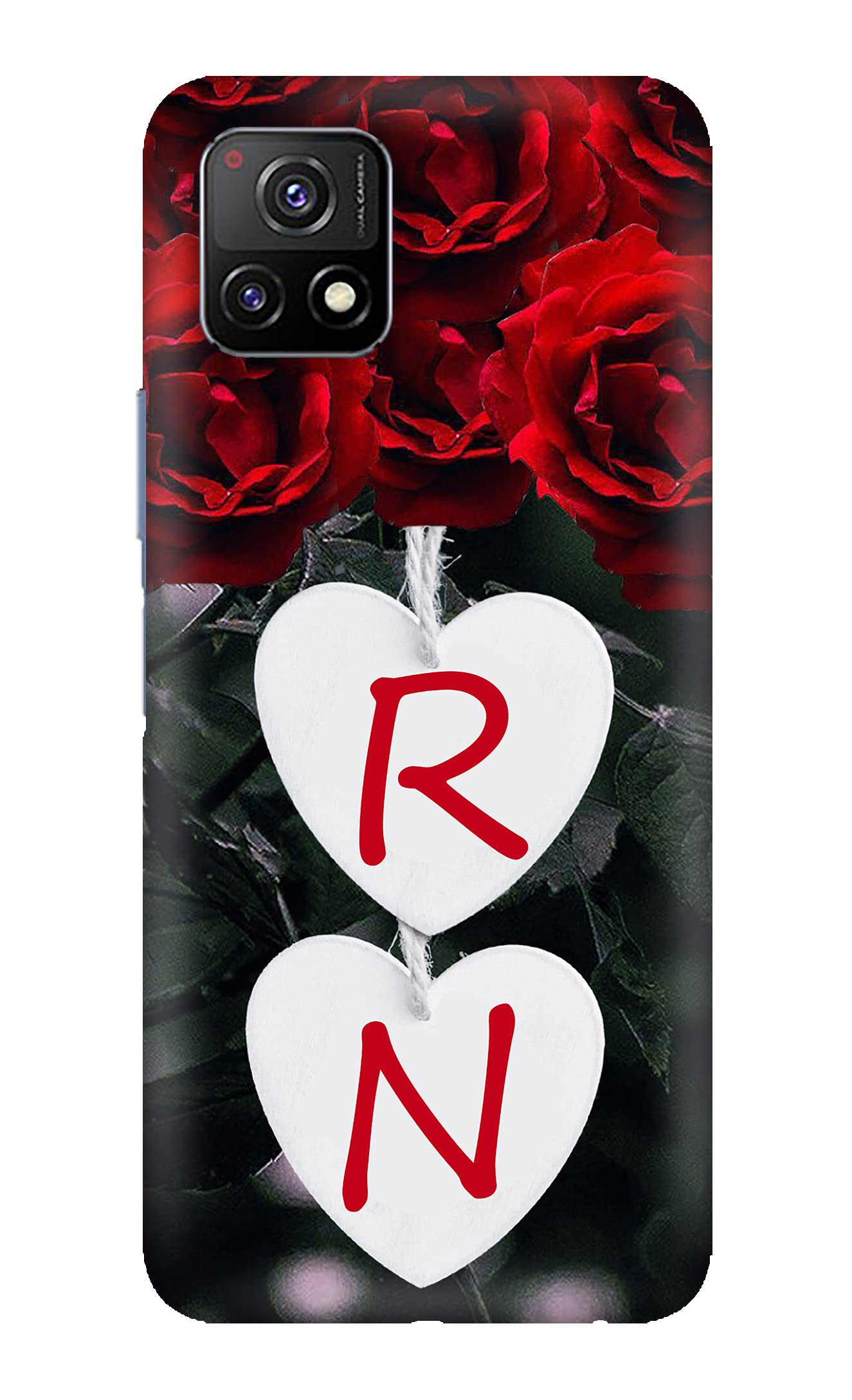 Alphabet R And N In Heart