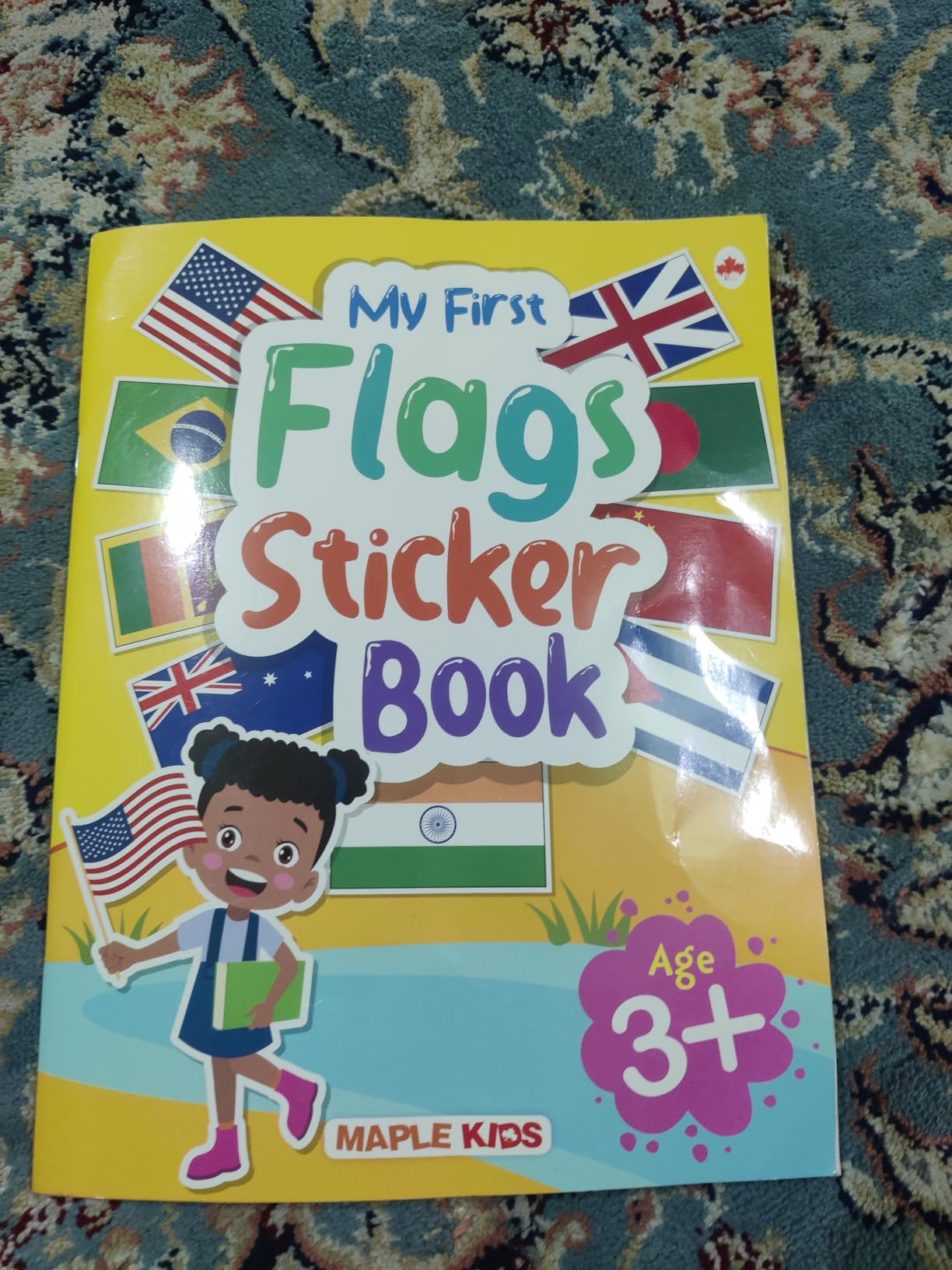 Buy My First Sticker Book - Flags - Activity Book for Kids with 50 ...