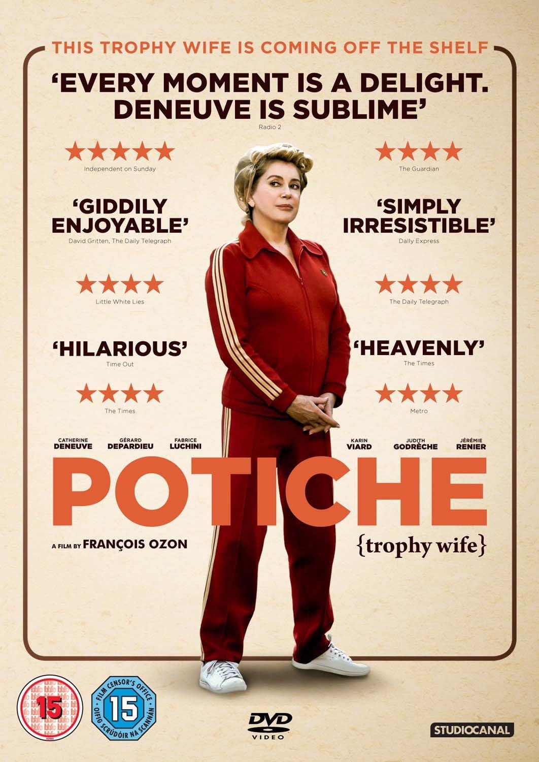 Potiche [DVD]: Amazon.co.uk: Catherine Deneuve, Gérard Depardieu ...