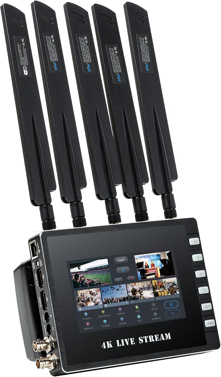 Amazon.com: HaiweiTech G Pro-5G Portable 5G Encoder for 4K Multi-Camera ...