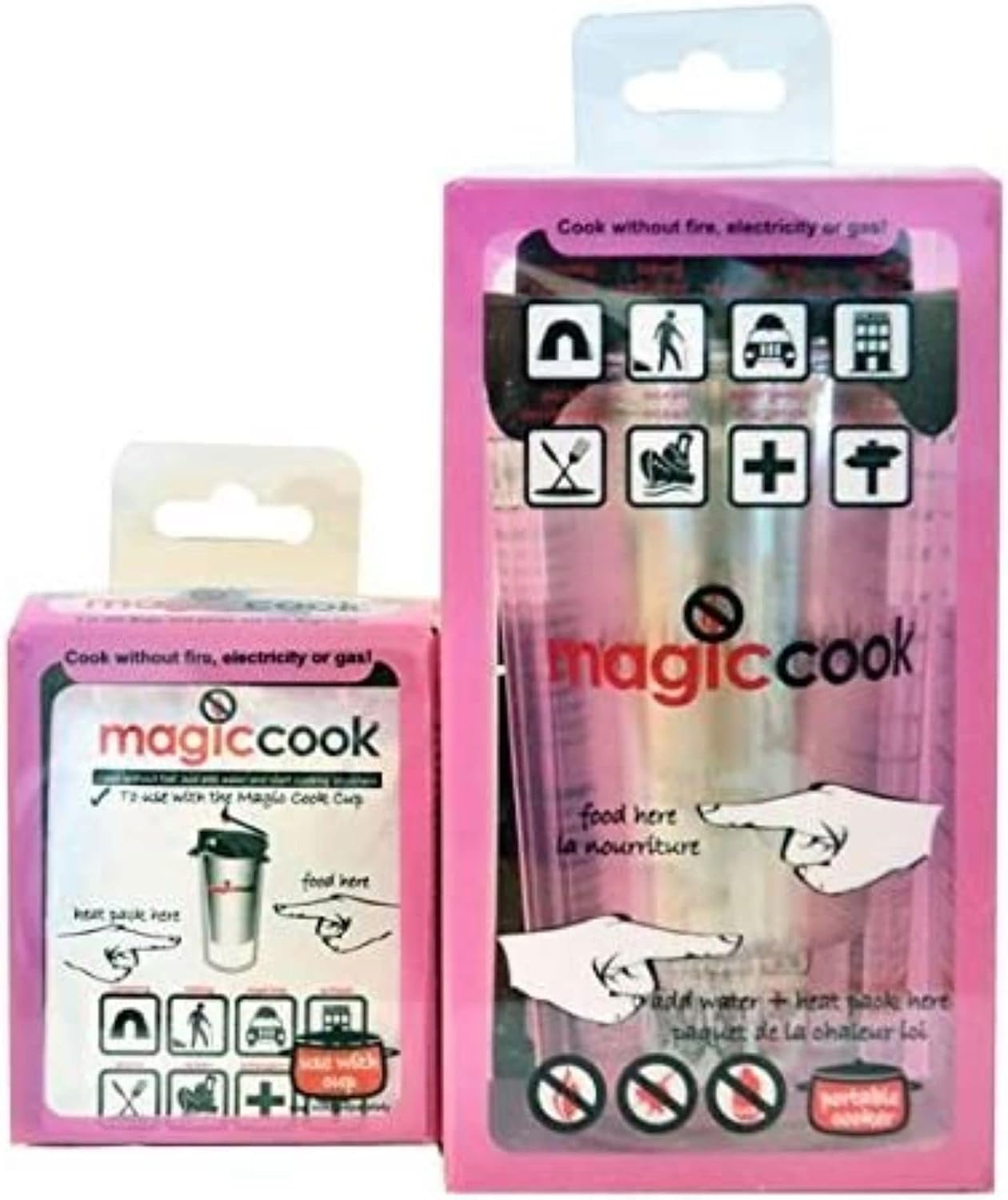Amazon.com: Magic Cook Triple Layer Tumbler Cup with 21 Refill Heat ...