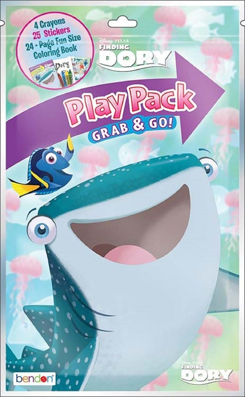 Amazon.com: Finding Dory and Destiny Play Pack Grab and Go : Toys & Games