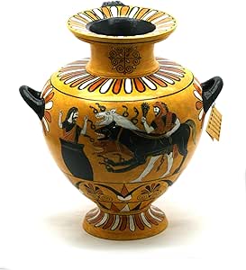 Hercules and Cerberus Hydria Vase Jar Ancient Greek Pottery Museum Copy ...