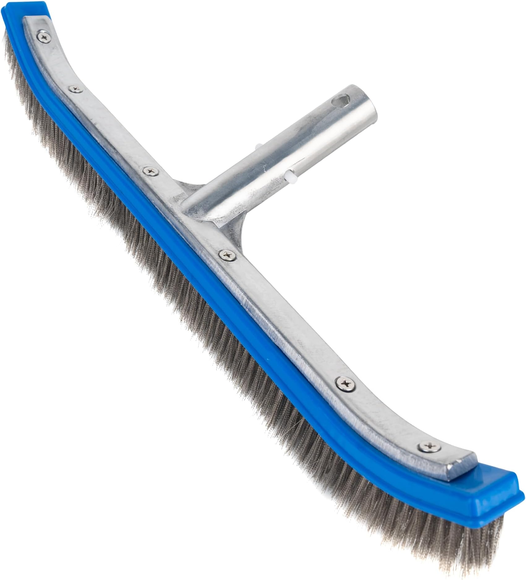 Amazon.com: Canamax Heavy Duty 5in Pool Brush - Aluminium Handle with ...