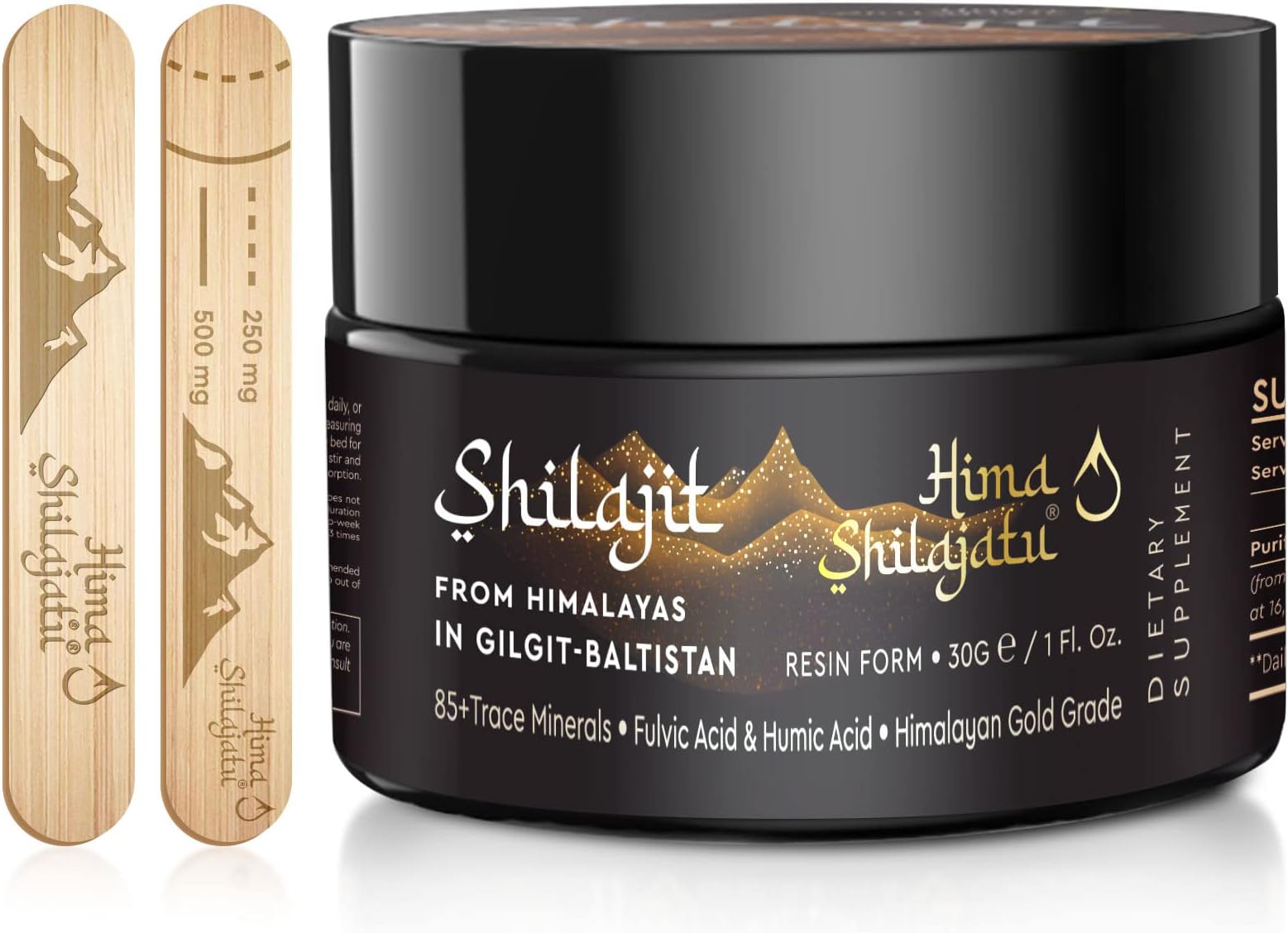 Amazon.com: Natural Rems Organic Shilajit - Shilajit Pure Himalayan ...