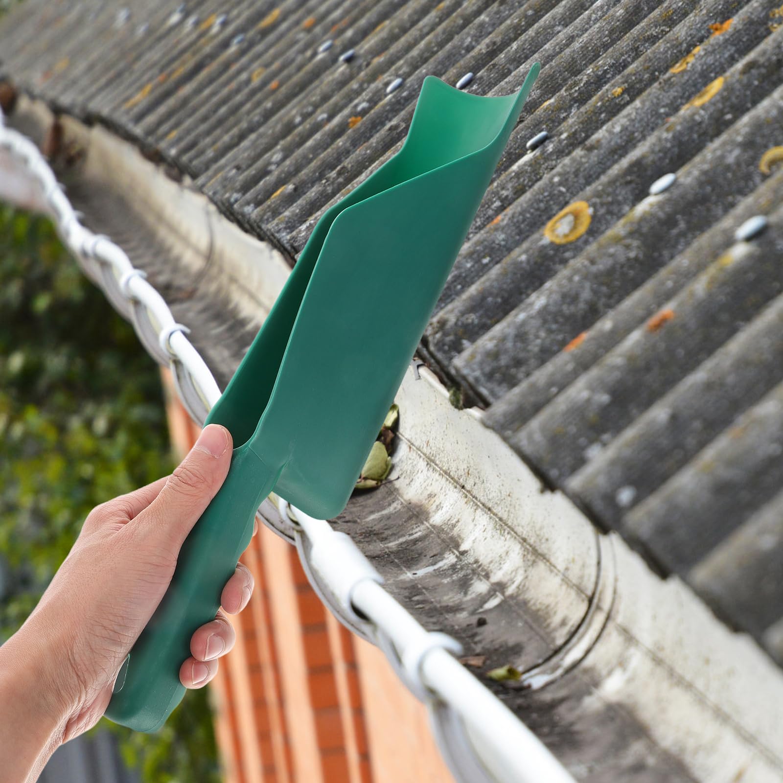 Gutter Scoop Aluminum Gutter Cleaner Scoop - 12cm Leaf Removal Tool For ...