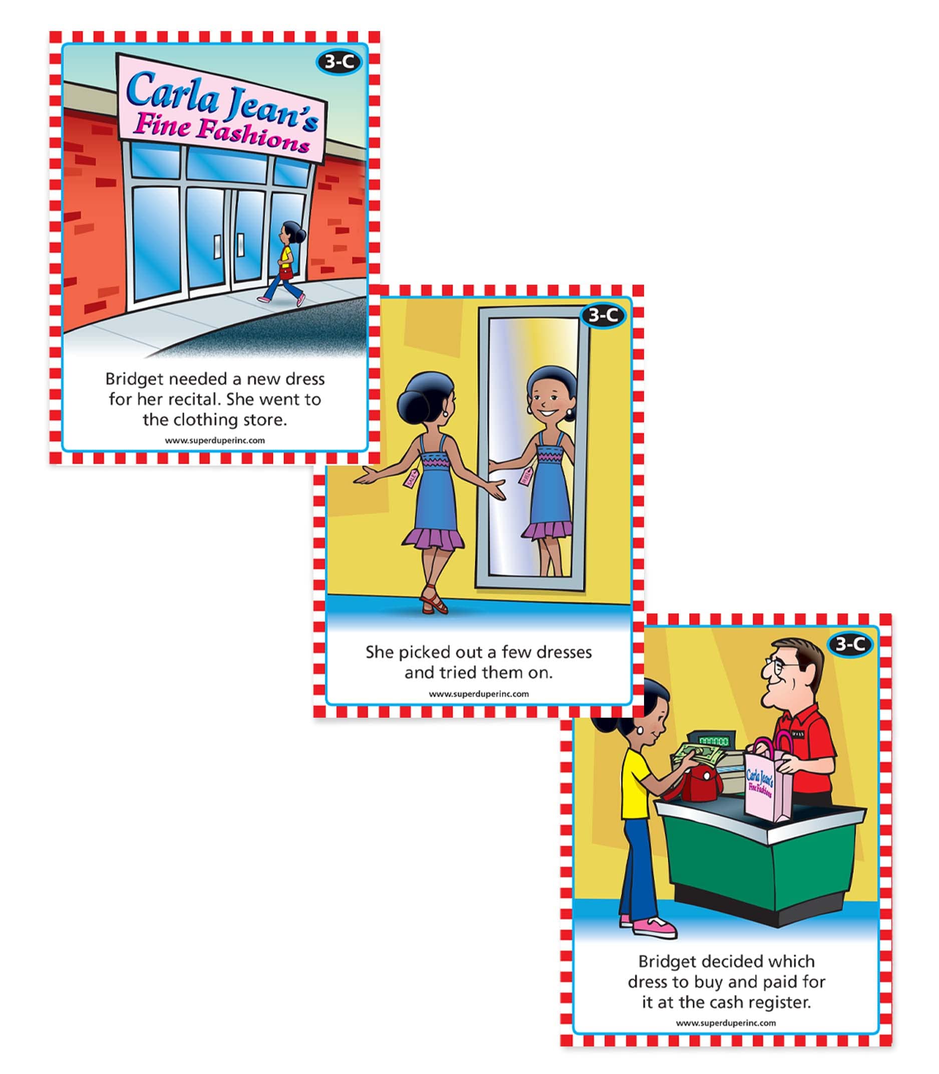 Buy Super Duper Publications | HearBuilder Sequencing Flash Card Fun Deck | Educational Learning ...