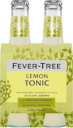 Fever-Tree Lemon Tonic: 200 mL x 4 bottles : Amazon.ca: Everything Else