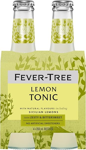 Fever-Tree Lemon Tonic: 200 mL x 4 bottles : Amazon.ca: Everything Else